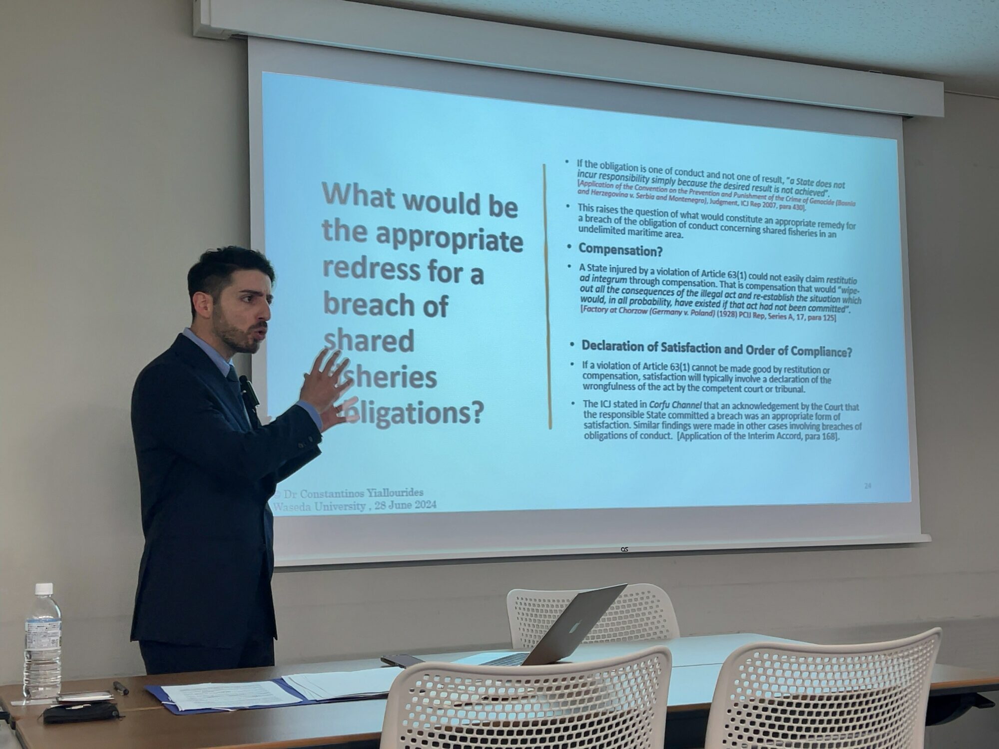 WIAPS Colloquium Series “Management of Shared Fish Stocks in ...